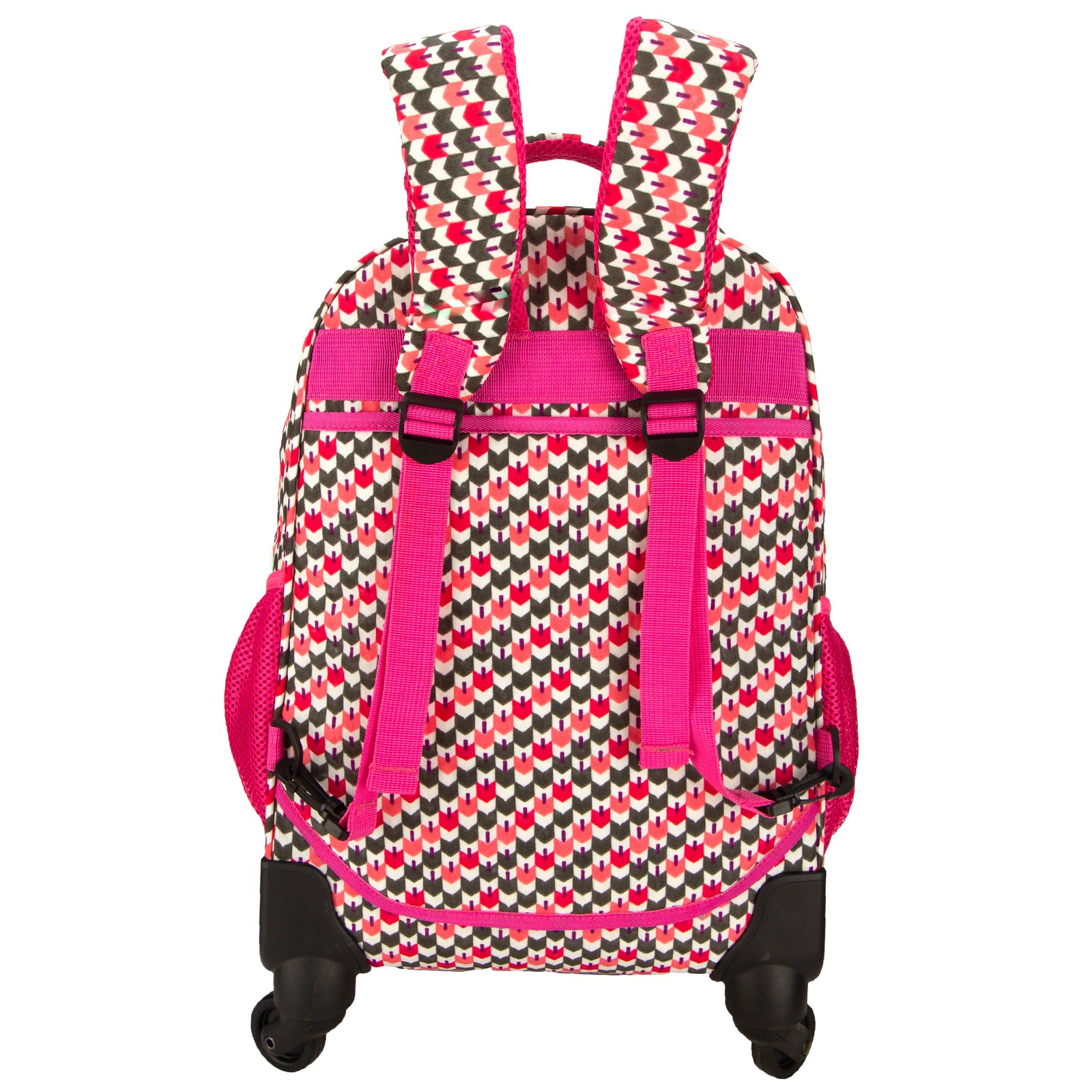 Wholesale Multi Pink Backpack Rucksack With Wheels AGT1023